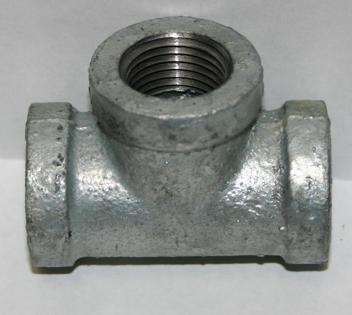 1 1/2 TEE SCHEDULE 40 GALV | Galvanized | QualityFasteners